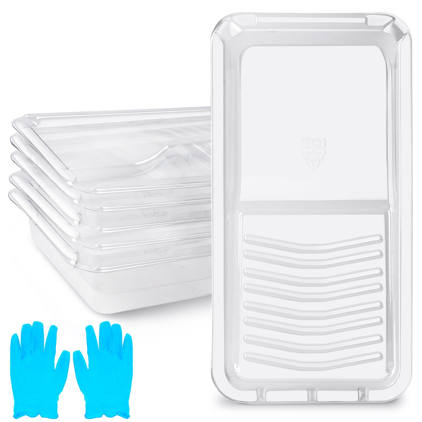 Amazon.com: 6 Pack 4 Inch Paint Tray Liners, 4" Paint Roller Tray ...