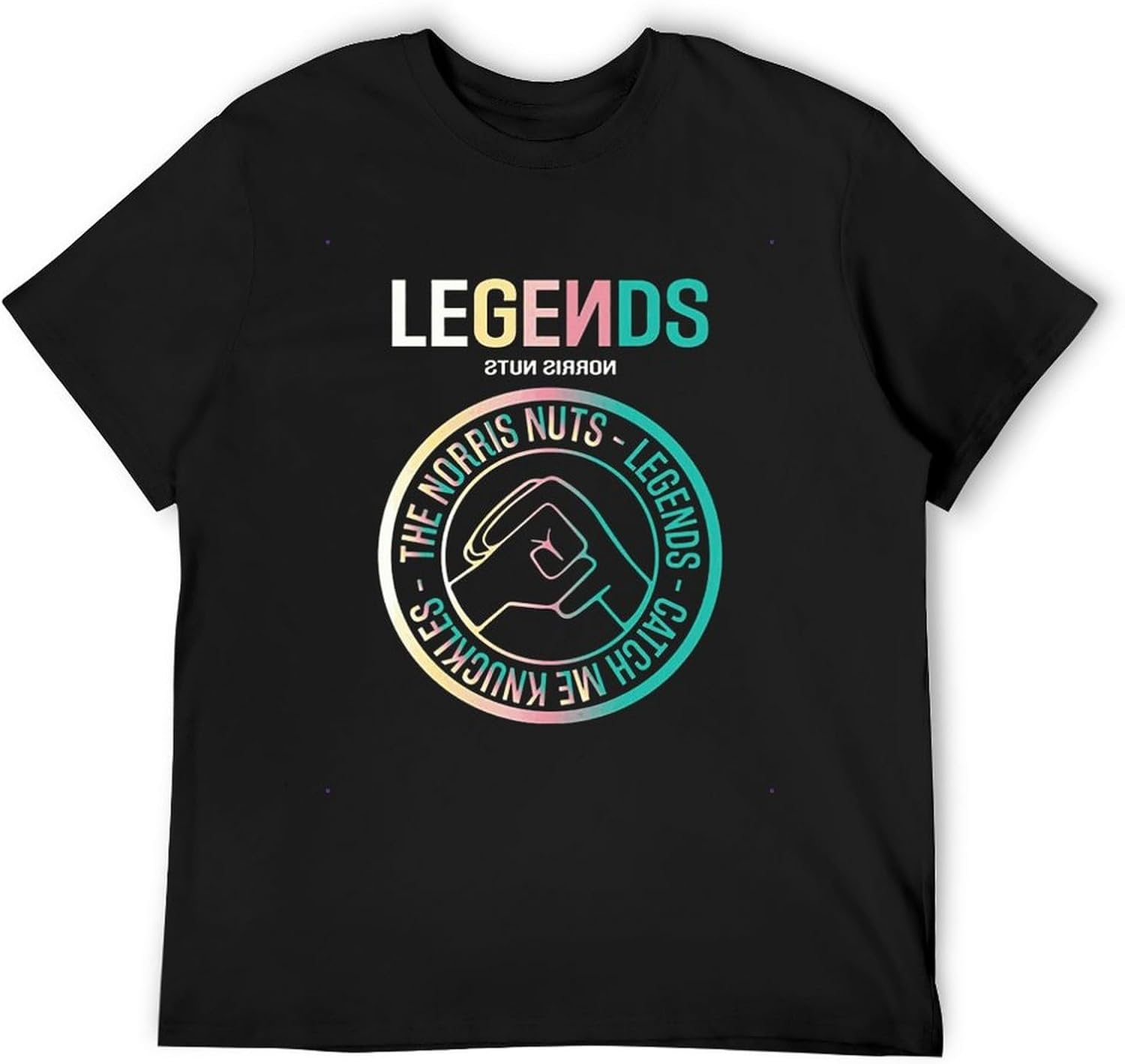 Men's Summer T-Shirt Legends Norris Nuts Catch Me Knuckles Classic ...