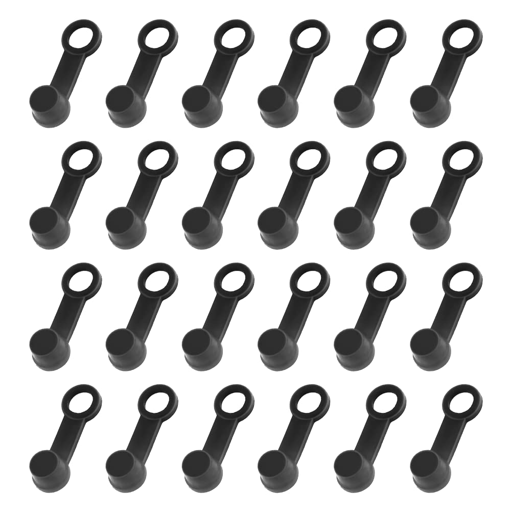 24PCS Brake Bleeder Cap,Rubber Grease Fitting Caps for Brake Bleeder ...