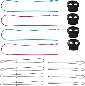 Amazon.com: 8 Pcs/Set Drawstring Threader Tool Set,Metal Drawstring ...