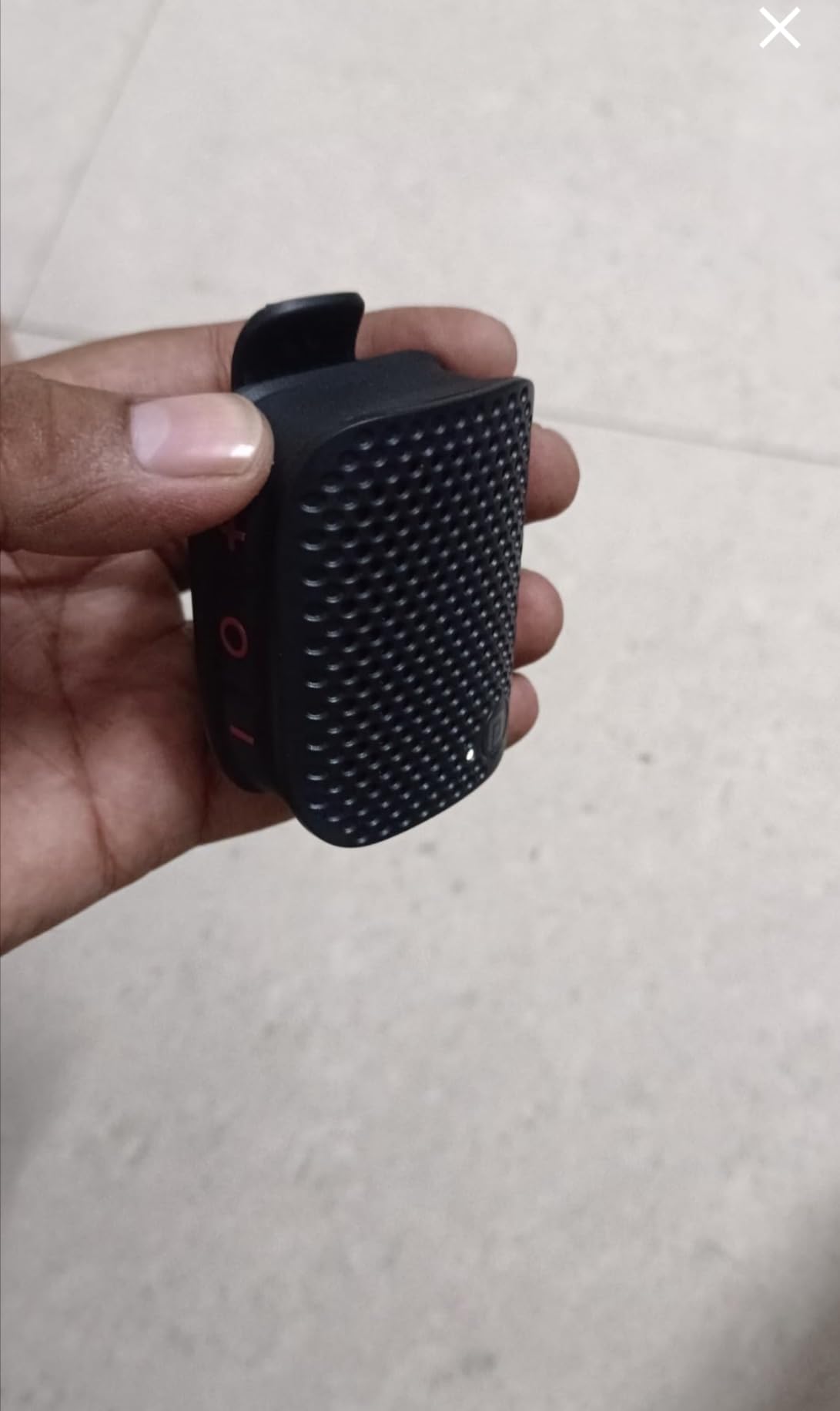 Portronics Talk Five 3W Wearable Bluetooth Speaker with Mic, Spring ...