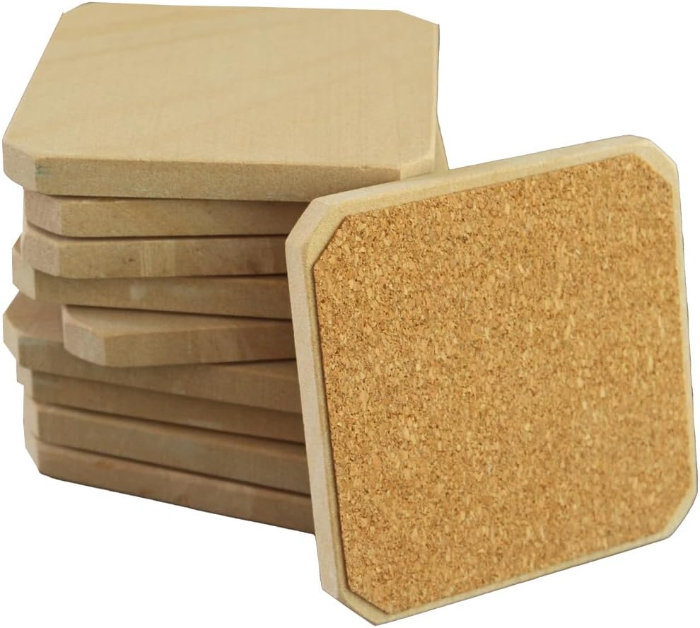 Amazon.com: Fansch Sandstone Absorbent Coasters Multicolor All Natural ...