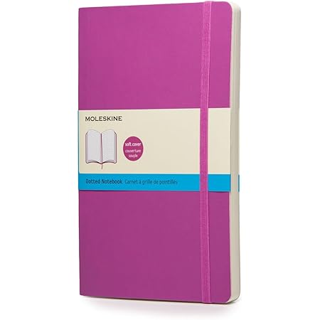 Moleskine Soft Large Orchid Purple Dotted Notebook : Moleskine: Amazon ...