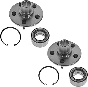 Amazon.com: 2 Piece Rear Wheel Bearing & Hub Kit Set Compatible with ...