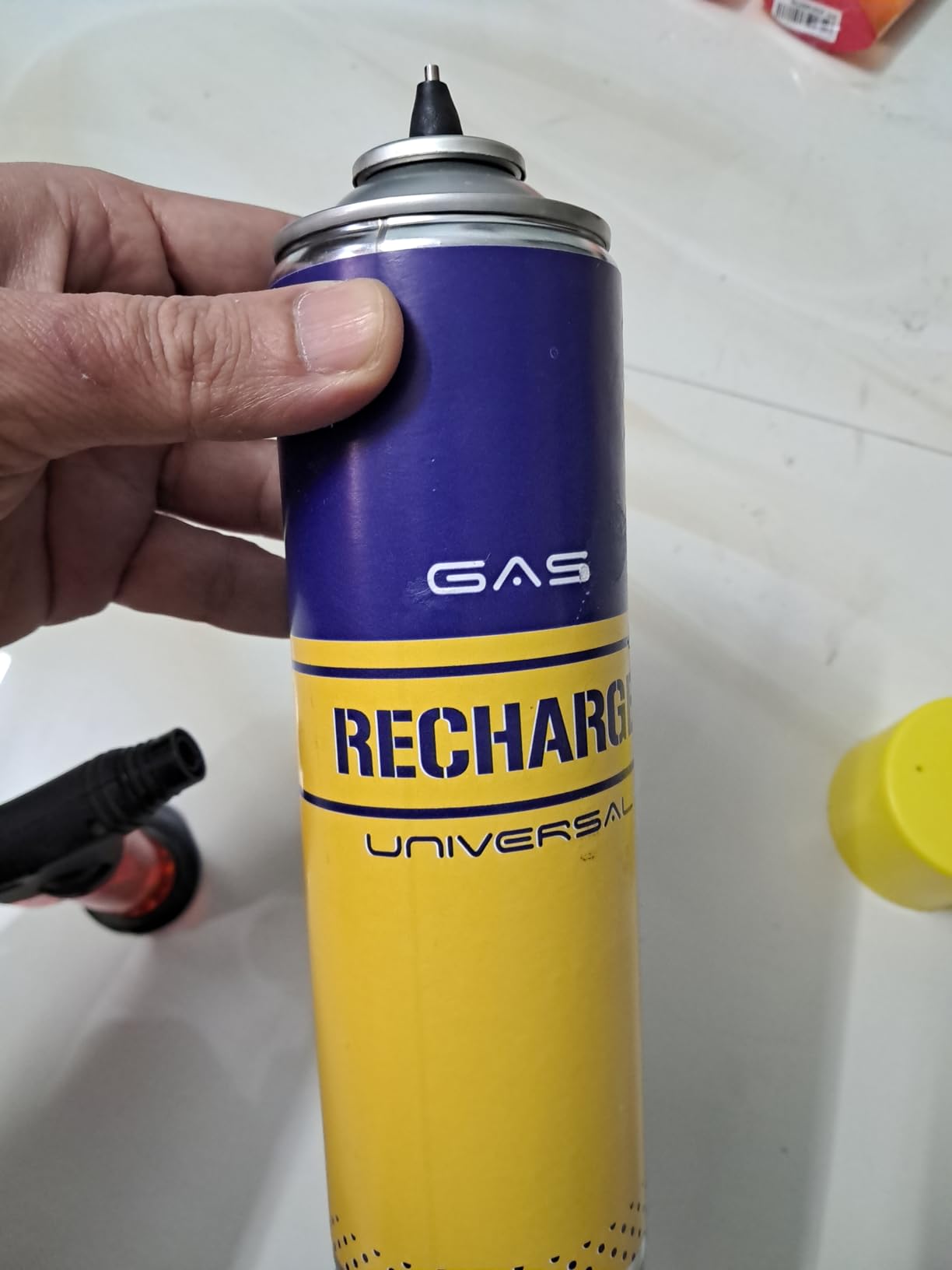 Universal Lighter Gas Recharge Can with Steel Refill Nozzle I Butane ...