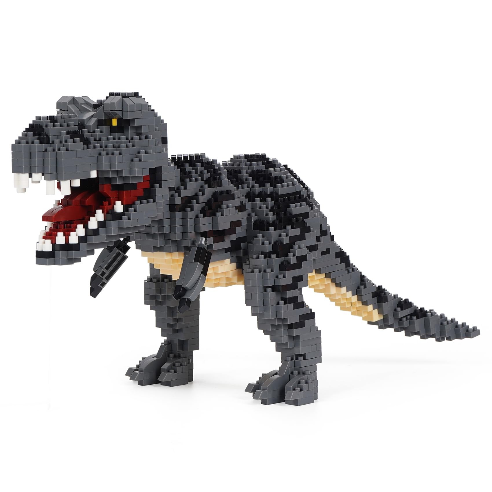 Amazon.com: Geniteen Building Block Dinosaur Model Micro Mini Blocks ...