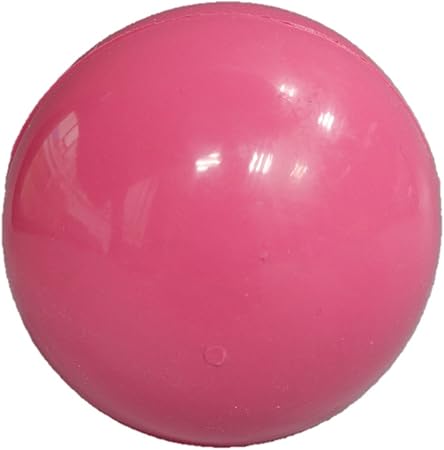 Amazon.com : Rubber Bouncy Ball Dog Toy (L) (Pink) : Pet Supplies