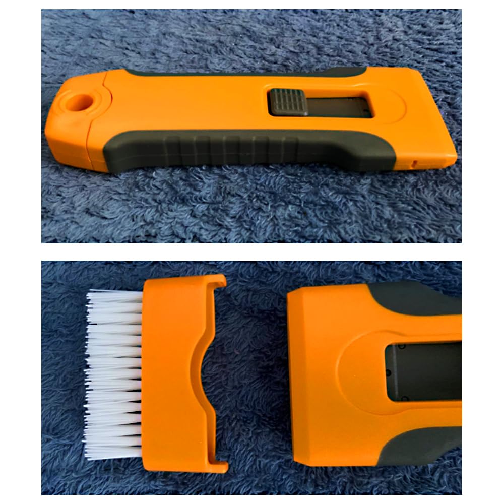 Oven Cleaner Scraper Non-Scratch Glass & Oven Scraper With 10 Extra ...