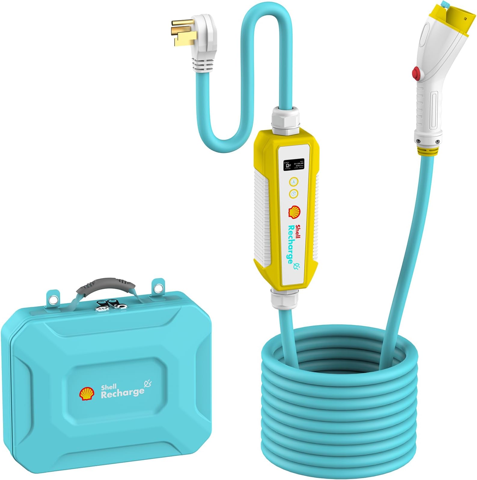 Amazon.com: Shell Level 2 EV Charger, 40A ETL Certified Energy Star EV ...