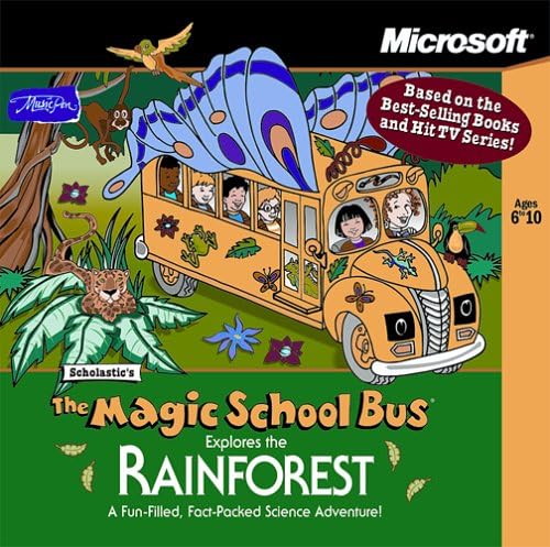 Microsoft Scholastic's The Magic School Bus Explores the Rainforest ...