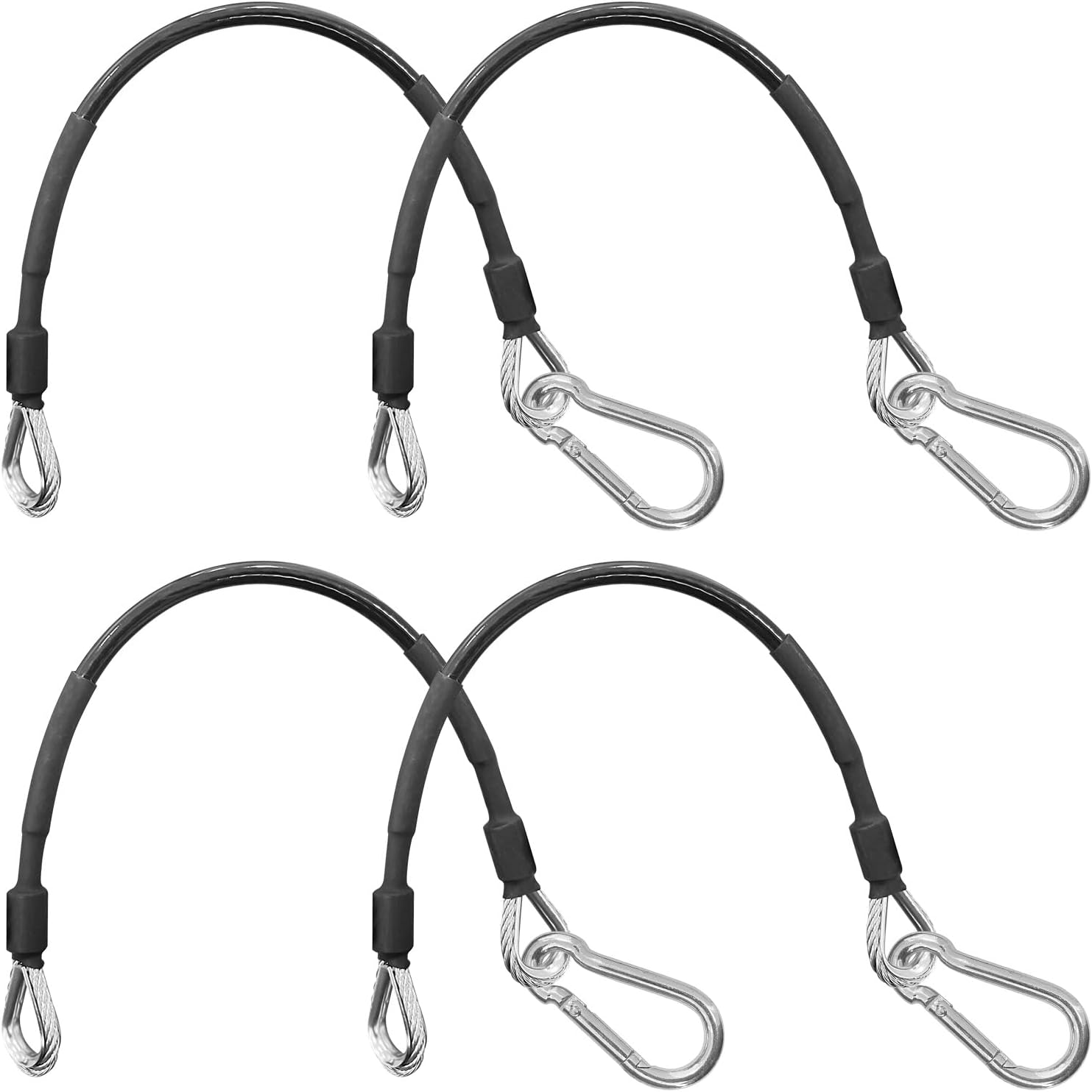Amazon.com : DLBEEM 4 Pcs 10" Gym Cable Extension Compatible with Home ...