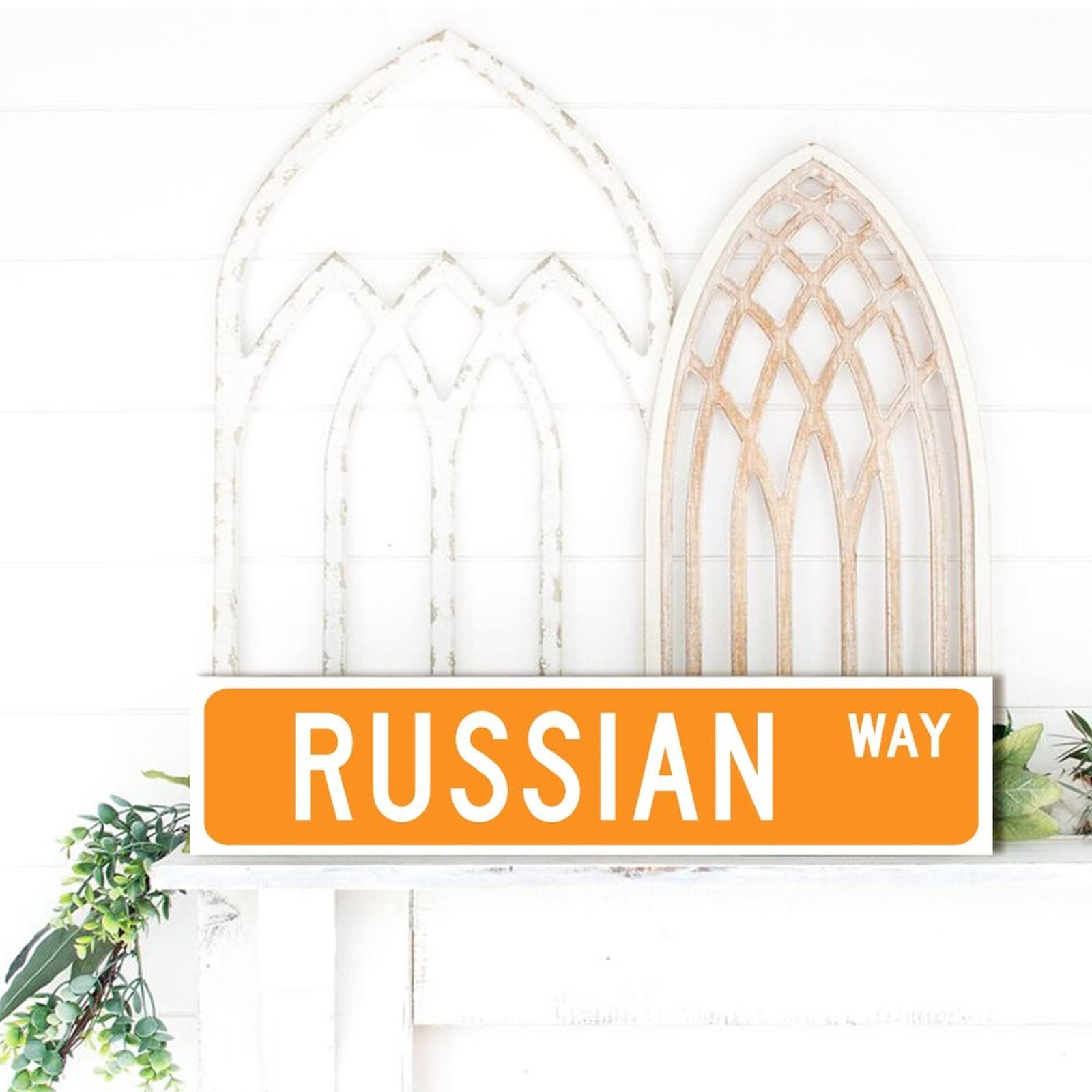 Russian Street Signs