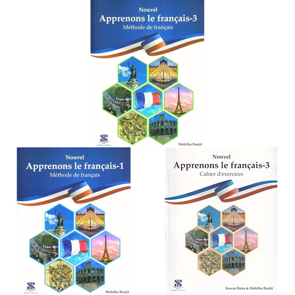 Apprenons Le Francais French Textbook 03: Educational Book & Apprenons ...