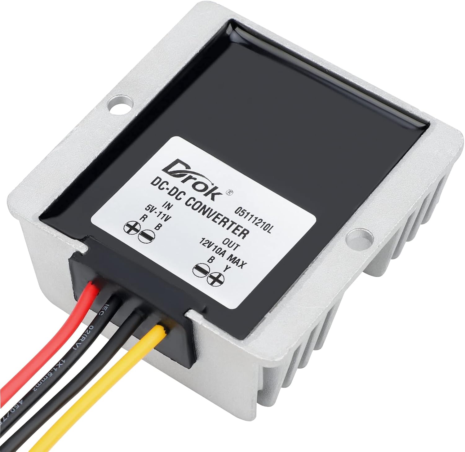 Amazon.com: DROK 12V Step Up Converter, DC 5-11V to 12V 10A 120W Boost Converter Module, 5V 6V ...