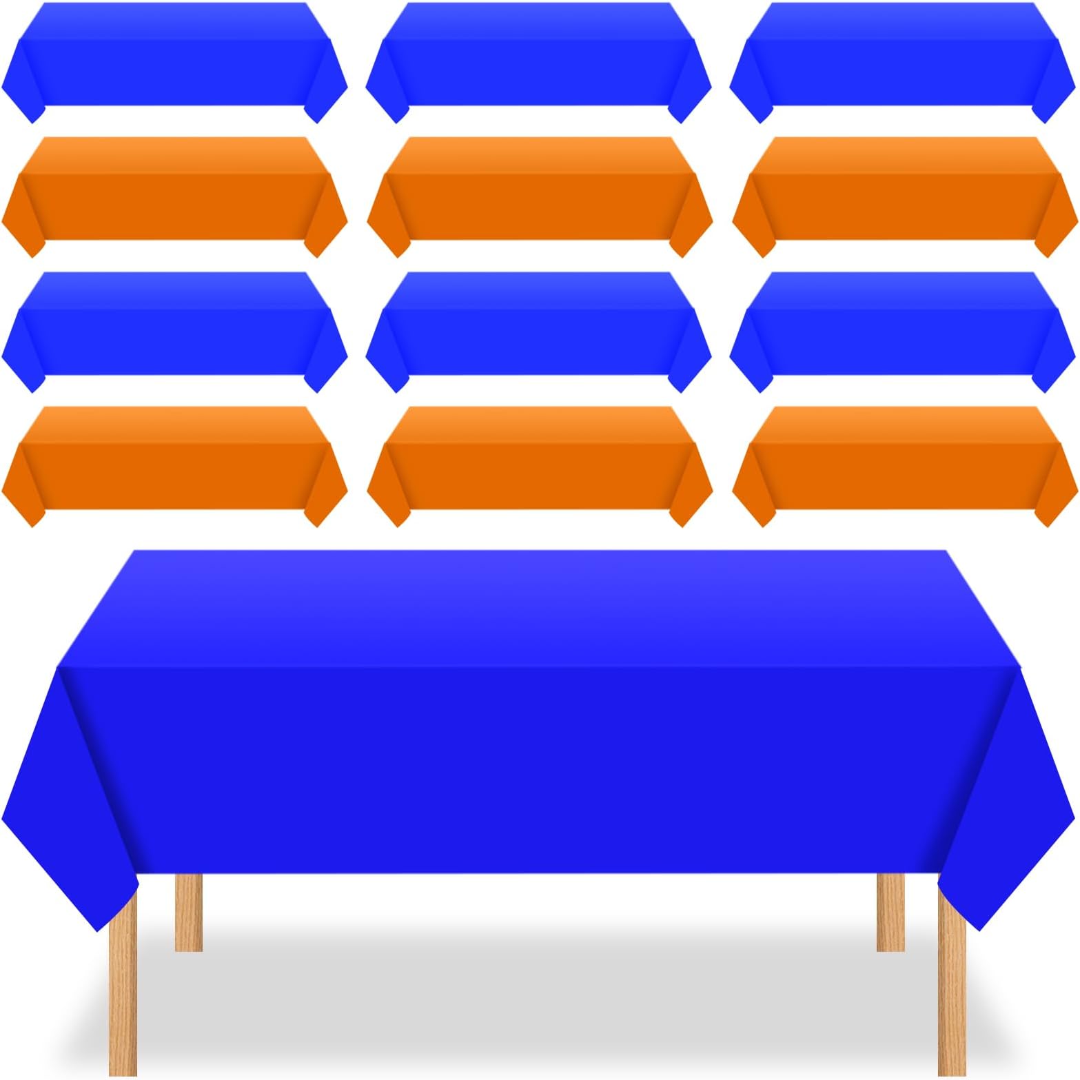 Amazon.com: Unittype 12 Pcs Rainbow Colorful Disposable Plastic ...