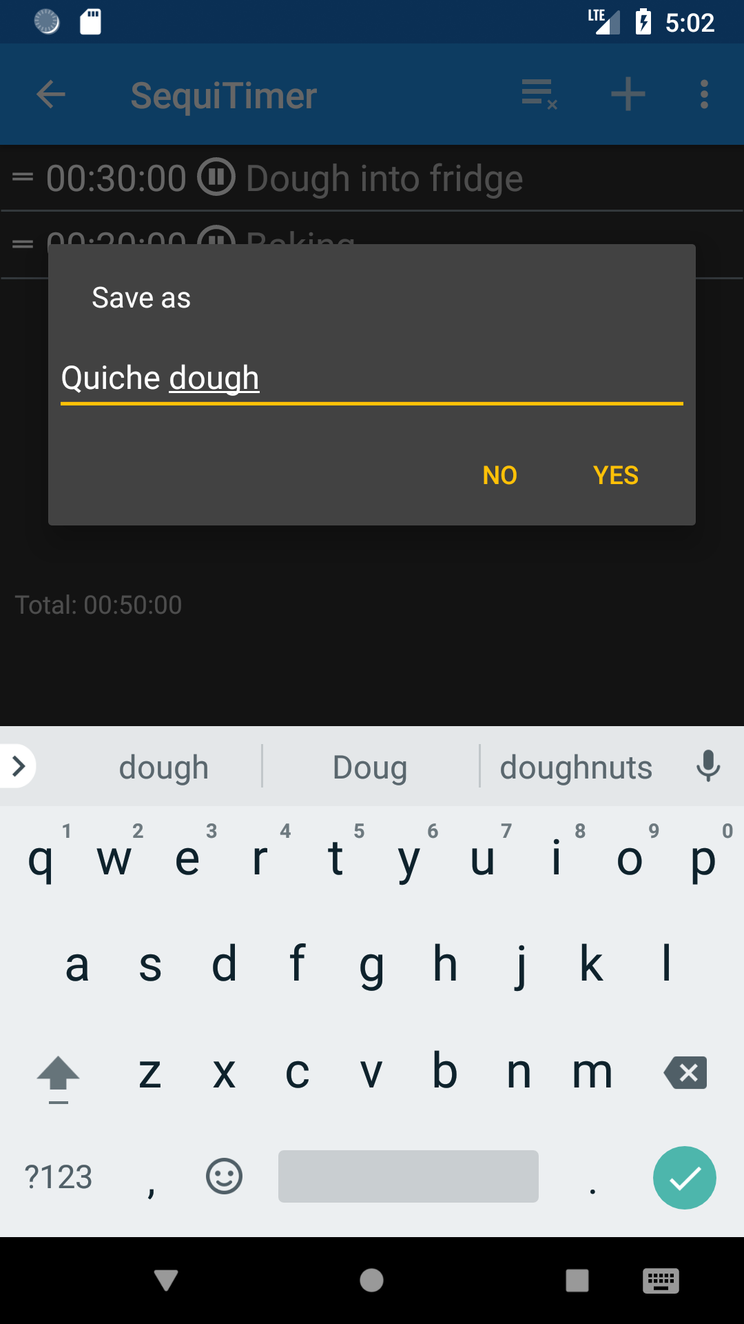 SequiTimer - free, universal, simple and reliable talking interval timer - App on Amazon Appstore