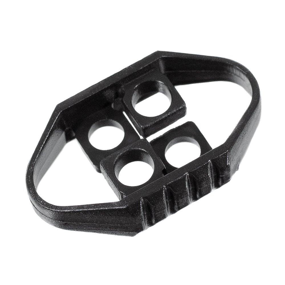 Amazon.com: Craft County Black Plastic Double Bow, Two Hole Springless ...