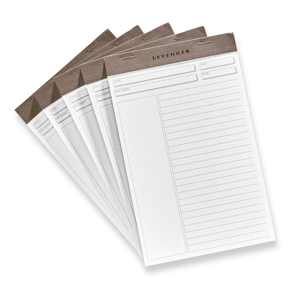 Amazon.com : Levenger Freeleaf Recycled Annotation Ruled Pads (set of 5 ...