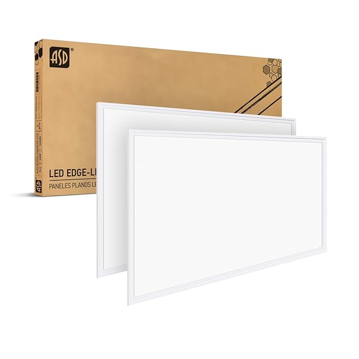 Buy ASD 2x4 LED Flat Panel Light 40W (100W Repl) 5000K (Daylight ...