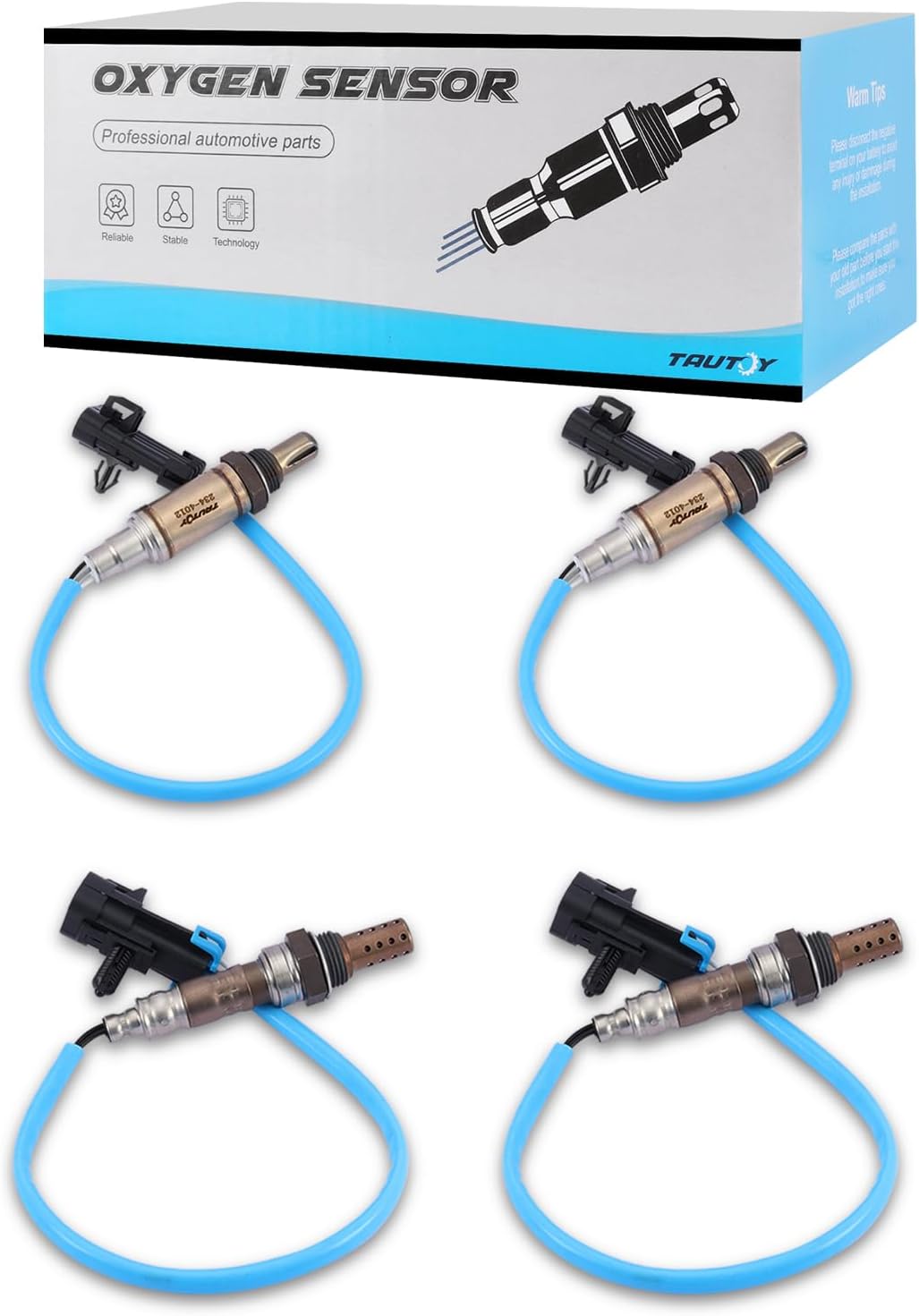 Amazon.com: TAUTOY 234-4012 234-4018 O2 Oxygen Sensor Up Downstream ...