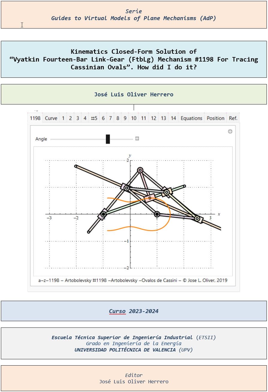 Kinematics Closed-Form Solution of “Vyatkin Fourteen-Bar Link-Gear ...