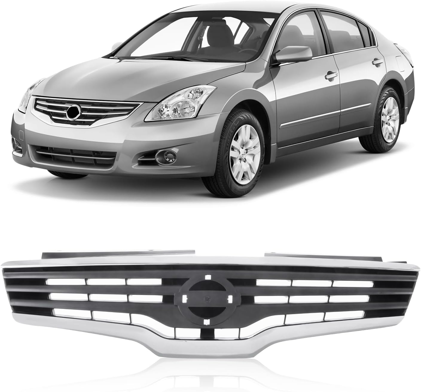 Amazon.com: Garage-Pro Grille Assembly Compatible With 2007-2009 Nissan ...