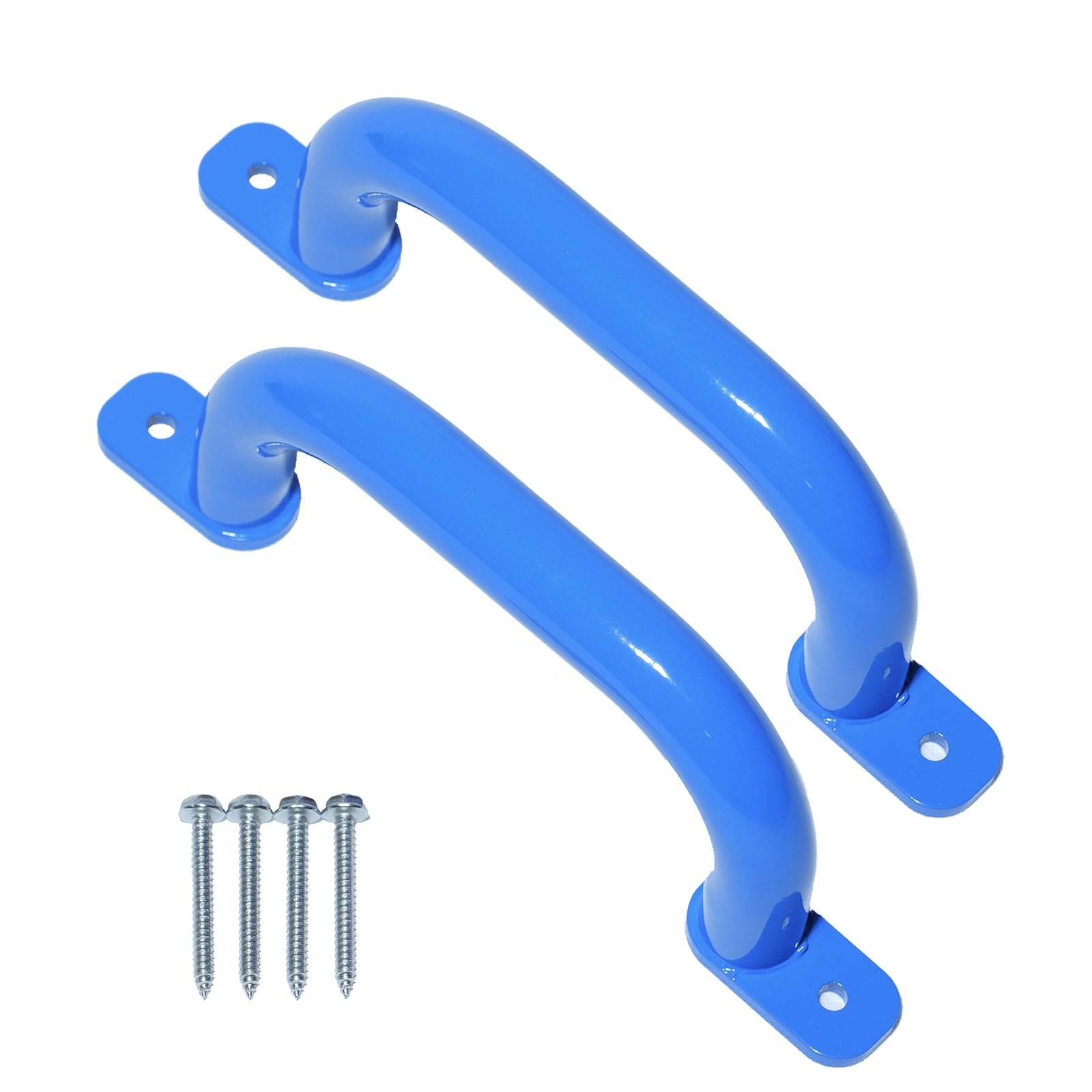 Snapklik.com : 10 Inch Blue Metal Playground Handles 1 Pair, Playset ...
