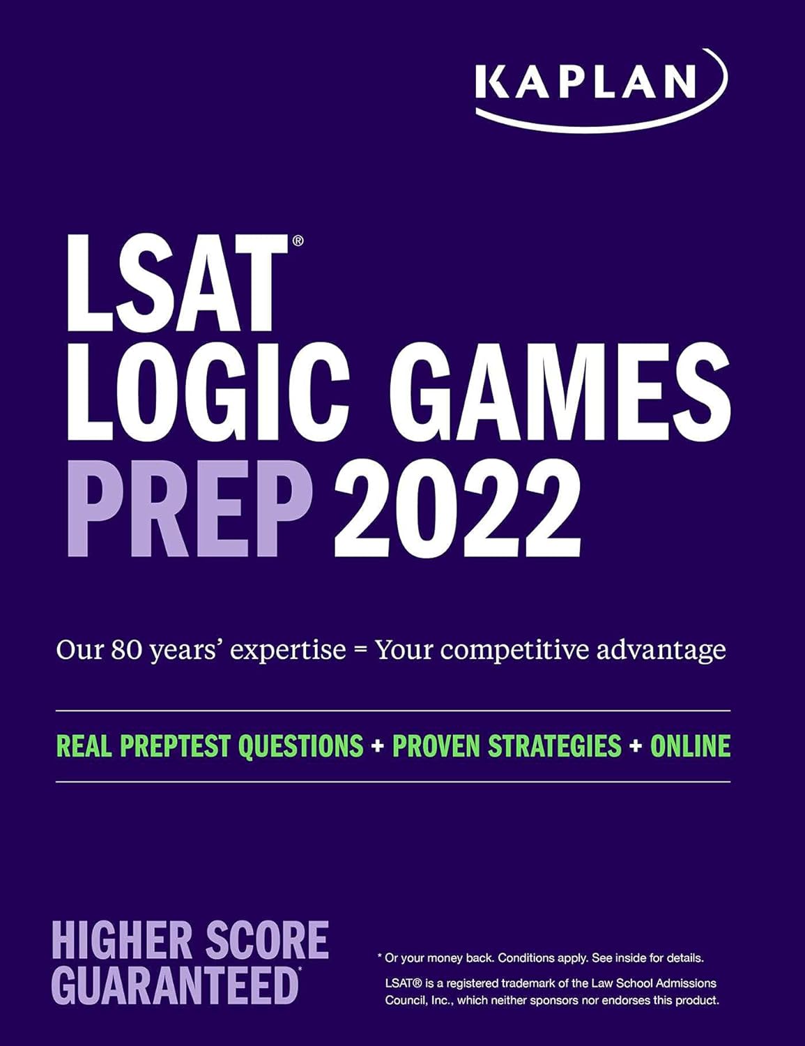 LSAT Logic Games Prep 2022: Real Preptest Questions + Proven Strategies ...