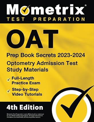 OAT Prep Book Secrets 2023-2024 - Optometry Admission Test Study ...