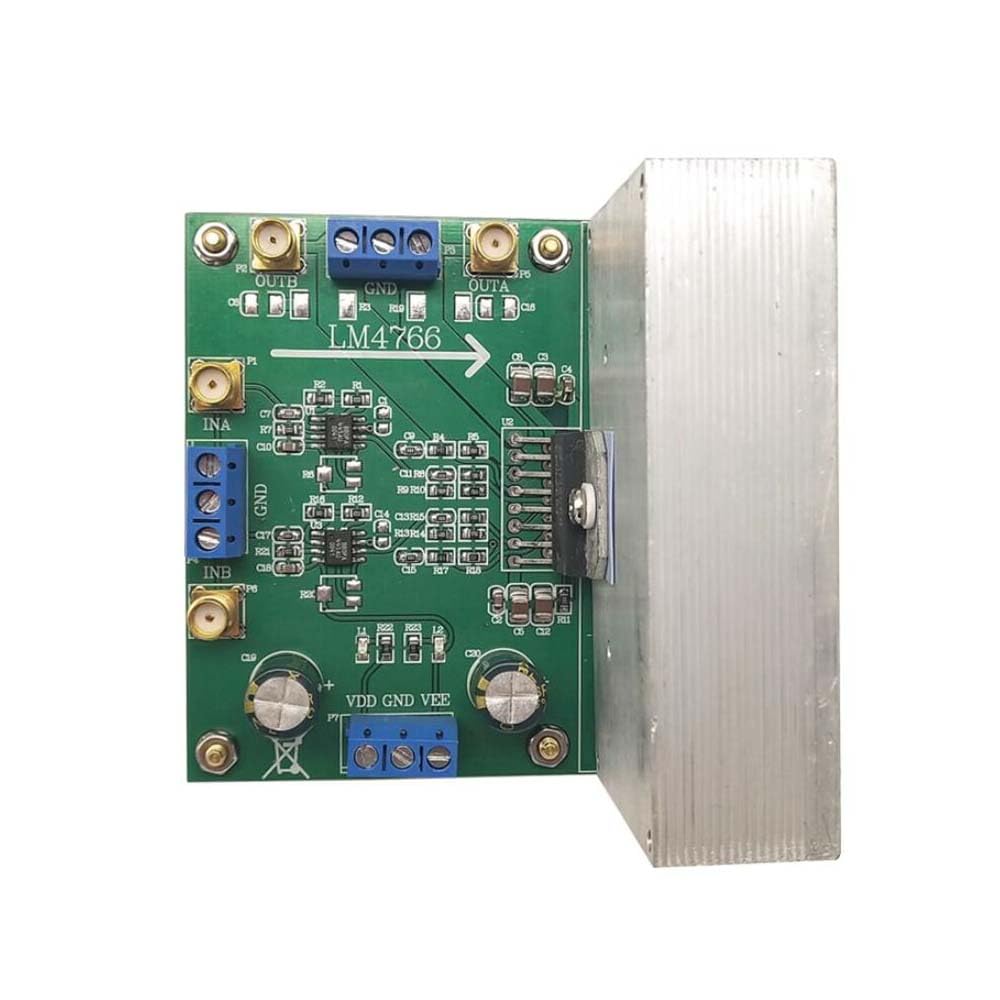Amazon.com: Senzooe Power amplifier LM4766 module dual 30 W wide ...