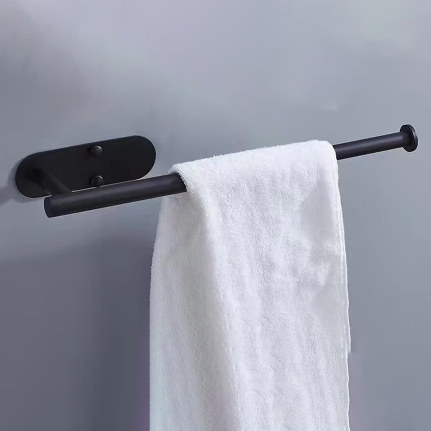 Amazon.com: Amosfun Bathroom Towel Bar 10 Inch Single Towel Rack Wall ...