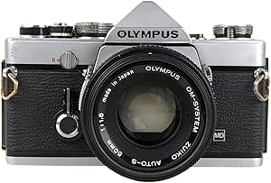 Olympus OM 1 Vintage 35mm SLR Film Camera with f/1.8 50mm Prime Lens ...