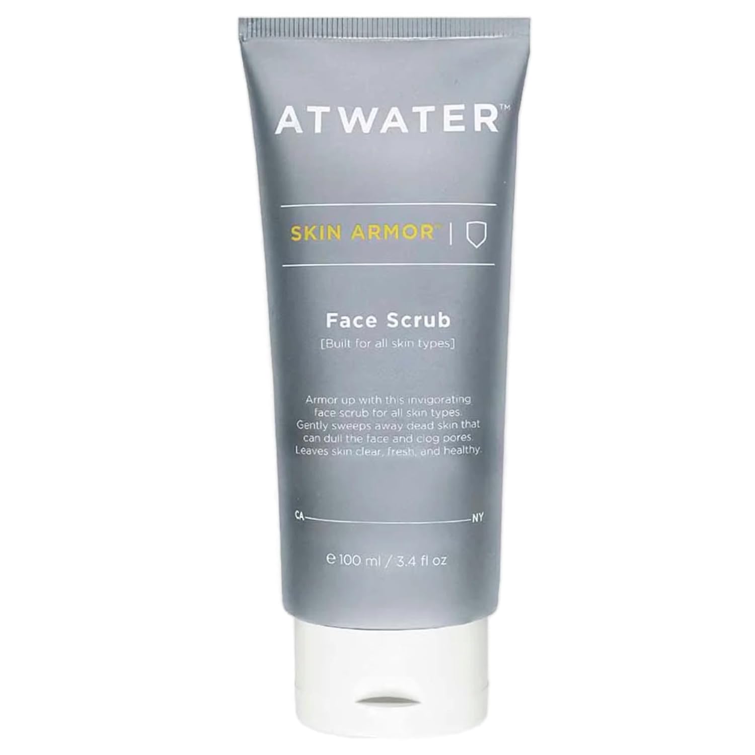 Amazon.com: ATWATER Skin Armor Exfoliating Face Scrub,Men’s Facial ...