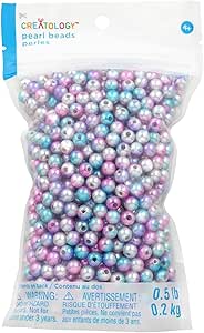 Amazon.com: 1/2lb. Mermaid Pearl Beads by Creatology™ : Arts, Crafts ...
