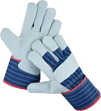 Daniel Smart Cowhide Leather Work Gloves for Men & Women – Cut ...