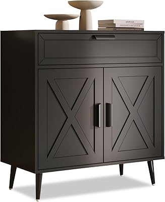 Amazon.com - LVSOMT 67'' LED Storage Cabinet with Charging Station ...