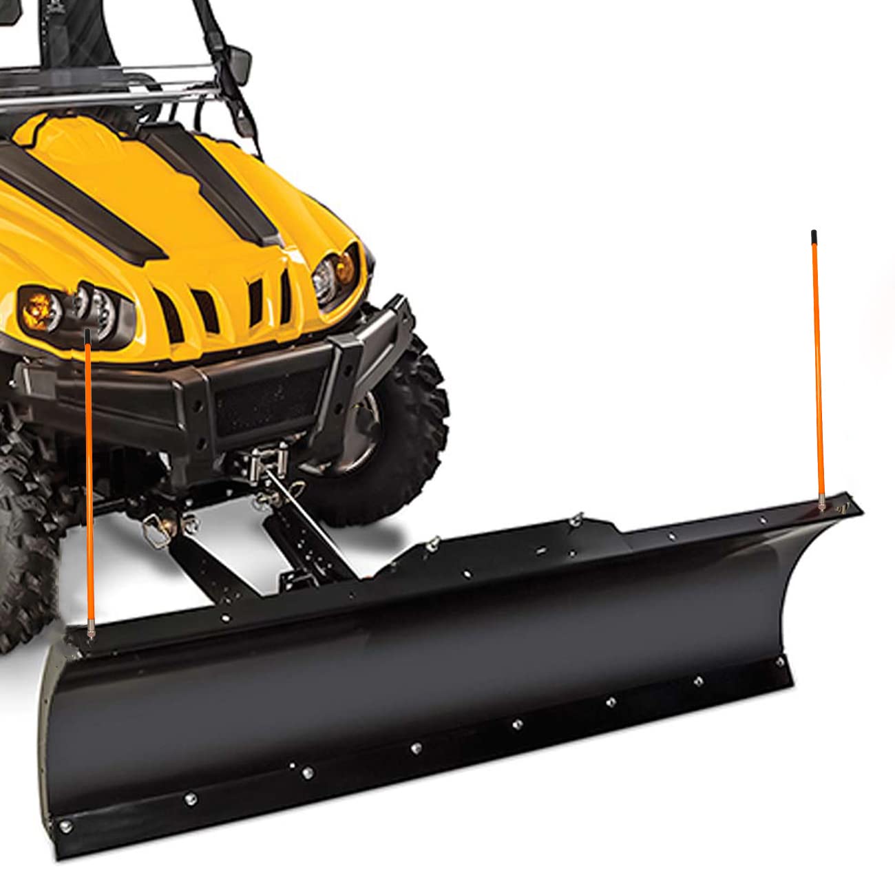 C CLINK Snow Plow Blade Markers Guides Kit Solid 24''Orange Internal ...