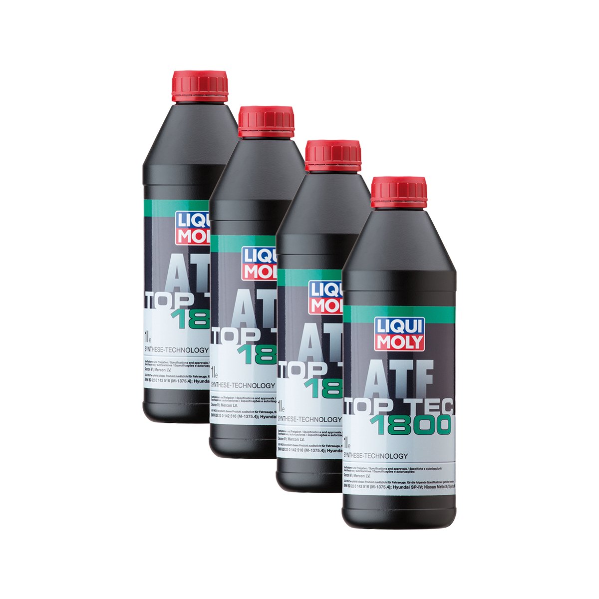 Liqui Moly 4X 3687 Top Tec ATF 1800 Automatik Getriebeöl 1L : Amazon.de ...