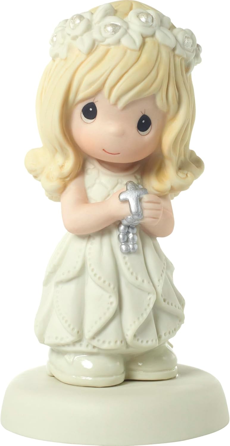 Amazon.com: Precious Moments Communion Figurine, May His Light Shine In ...