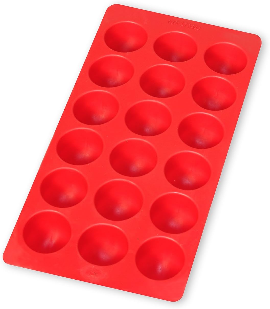 Amazon.com: Lekue Round Ice Cube Tray, Red: Home & Kitchen