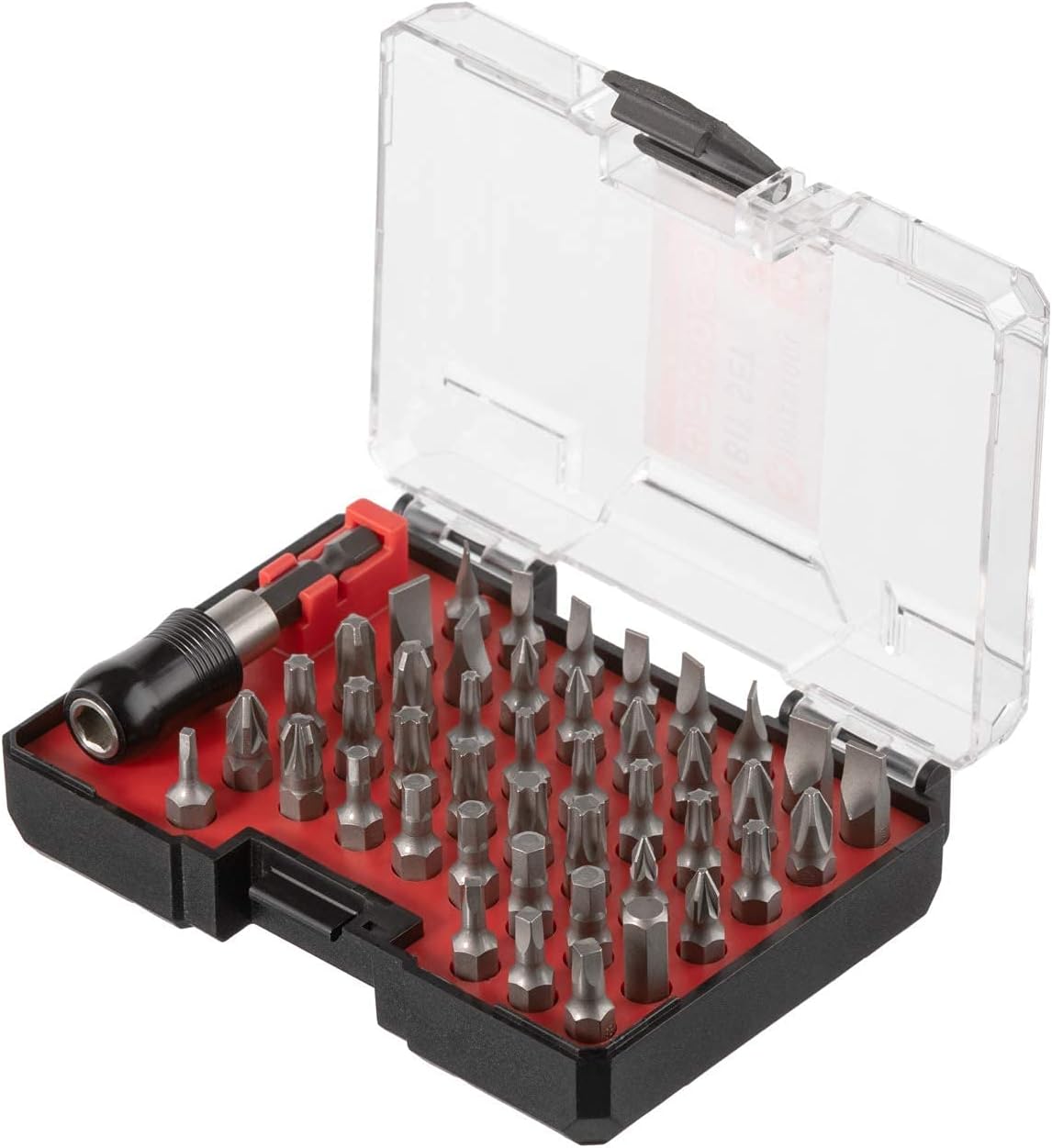 INTERTOOL Screwdriver Bit Set, 45-Piece, Metric & SAE, High Strength ...
