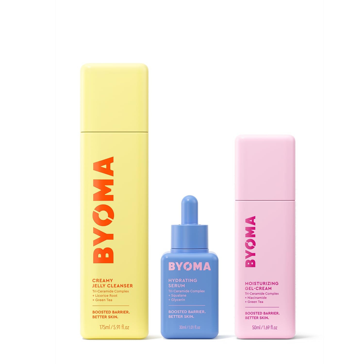 BYOMA Creamy Jelly Cleanser 175ml + BYOMA Hydrating Serum 30ml + BYOMA ...
