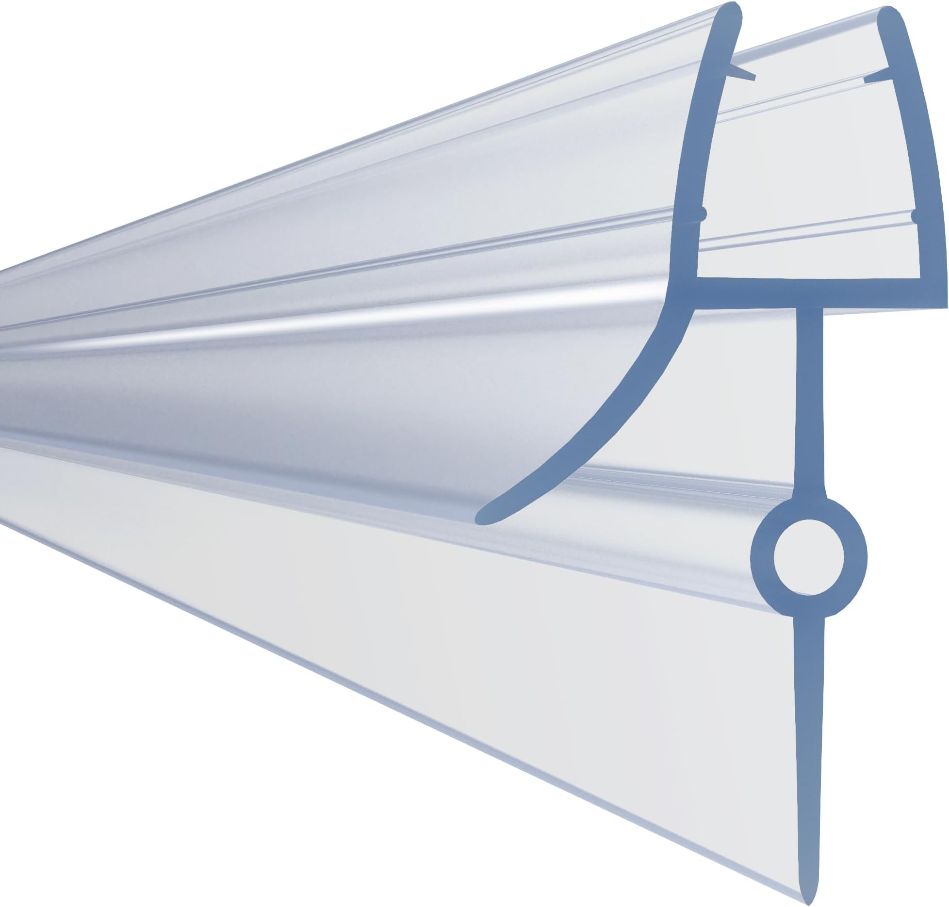 ECOSPA Bath Shower Screen Seal Strip for 6-8mm Glass Screens or Doors ...