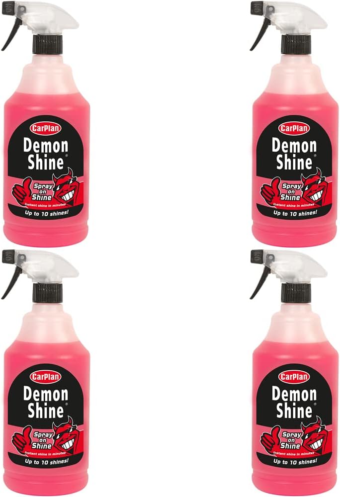 CarPlan Demon Shine, Spray On, 1 Litre (Pack of 2) : Amazon.co.uk ...