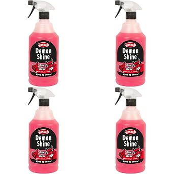 CarPlan Demon Shine, Spray On, 1 Litre (Pack of 4) : Amazon.co.uk ...