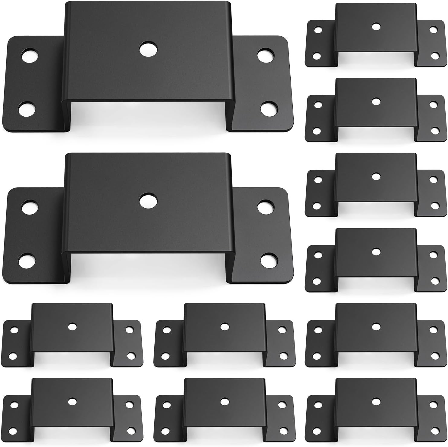 Amazon.com: FOROIRON 12 Pcs Trailer Stake Pocket Bracket for 2'' x 4 ...