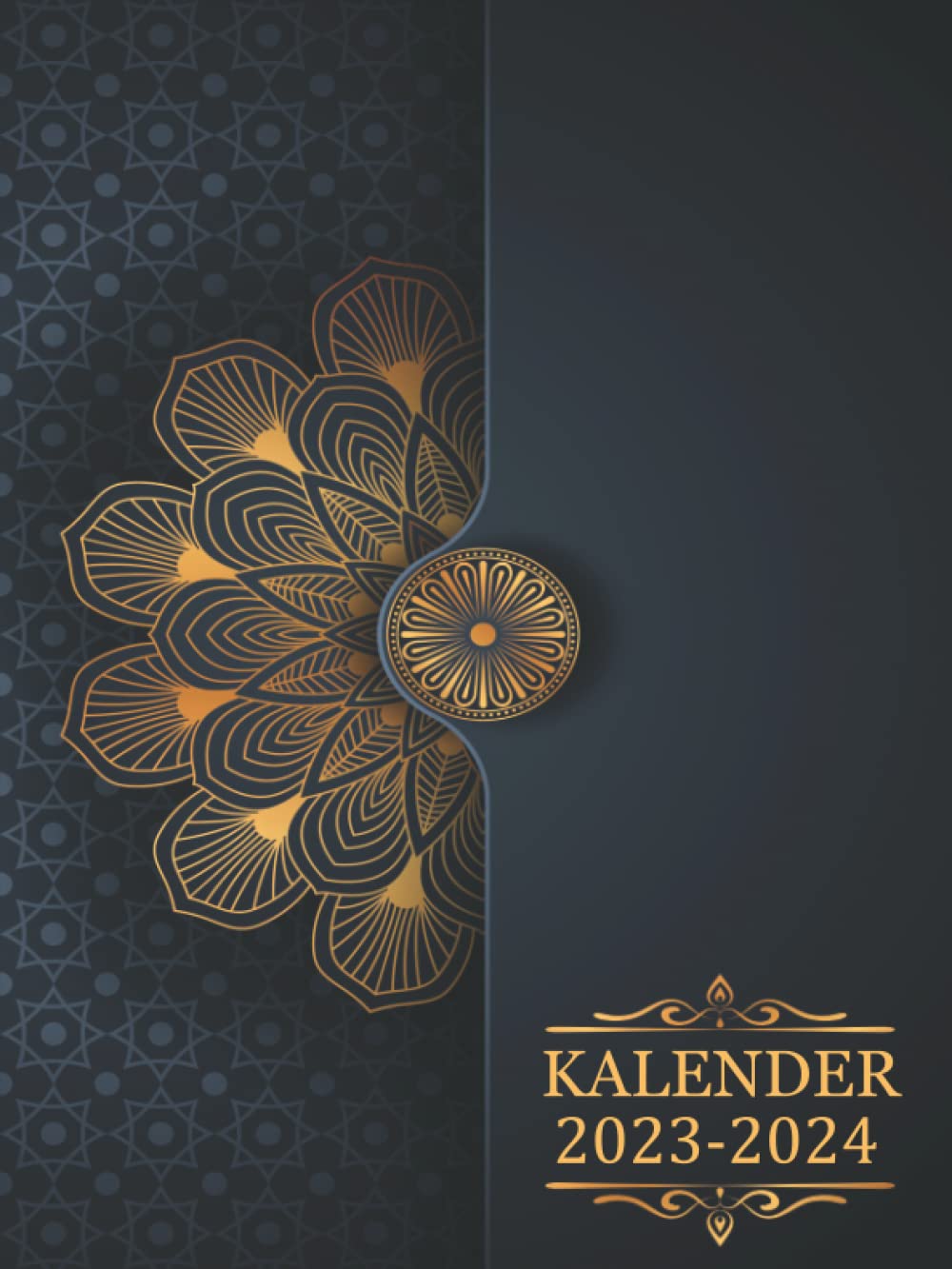 Kalender 2023-2024: Månadskalender 2 år, enkel och praktisk planerare ...