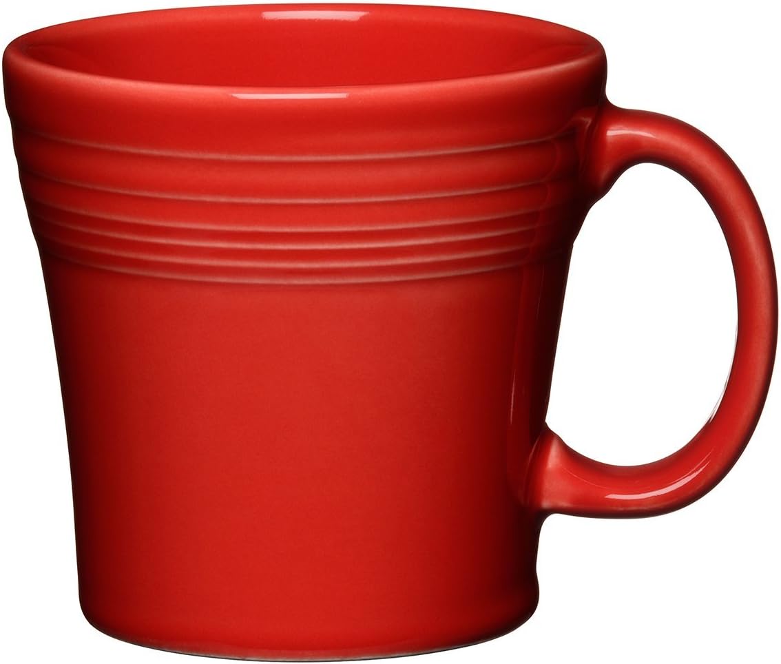 Amazon.com | Fiesta Tapered Mug, 15 oz, Scarlet: Coffee Cups & Mugs