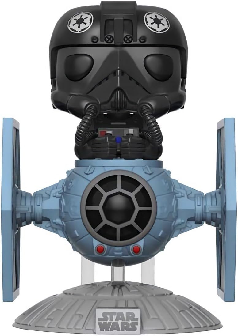 Amazon.com: Funko Pop Deluxe: Tie Fighter with Tie Pilot Collectible ...