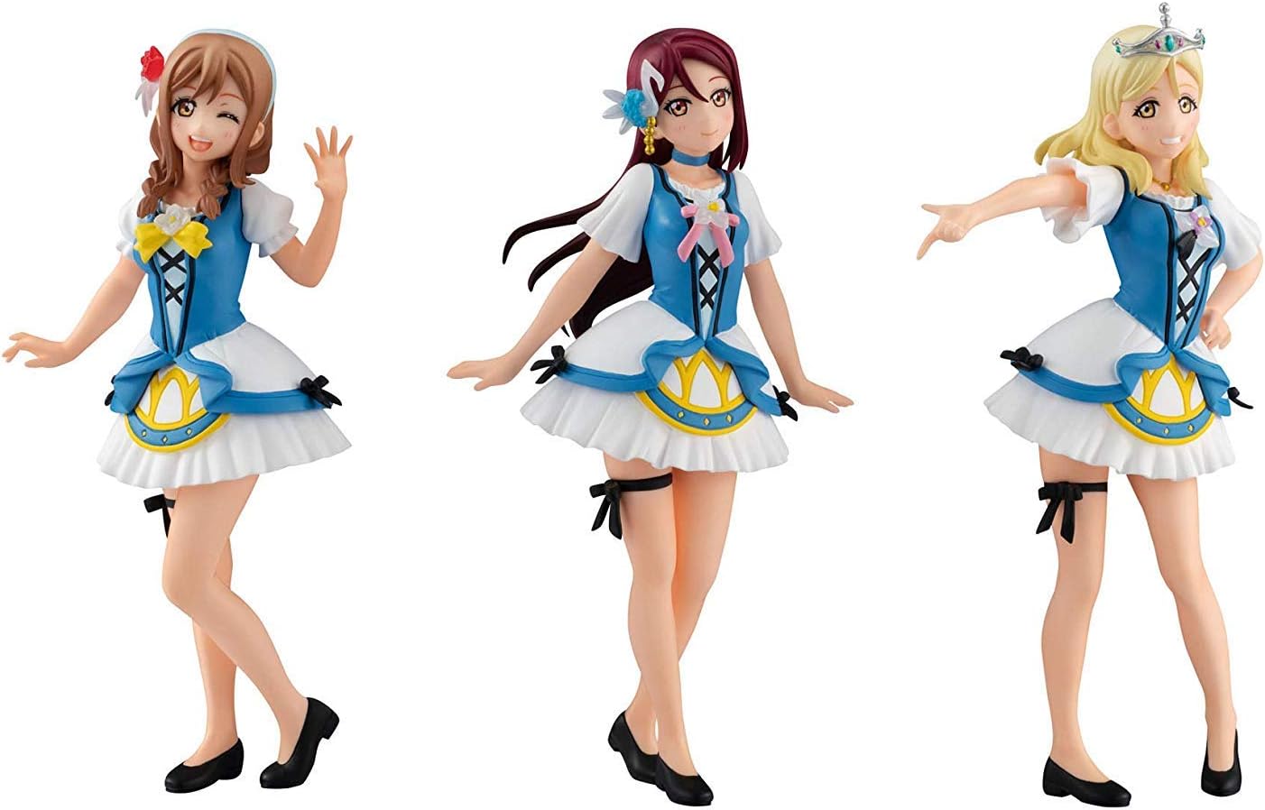 Bandai Gasha Portraits Love Live! Sunshine! ! 08 Gashapon 3 set mini ...
